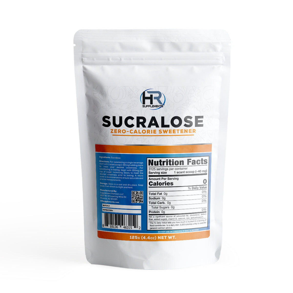 Sucralose Powder – HRsupplements.com